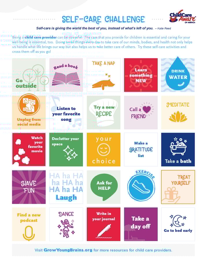 Promoting Wellness with Child Care Providers in the New Year