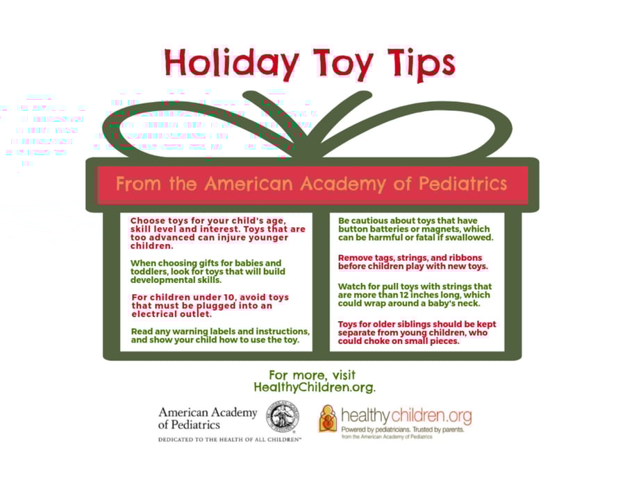 Toy Safety: Making Safe Choices This Holiday Season So Children Can ...