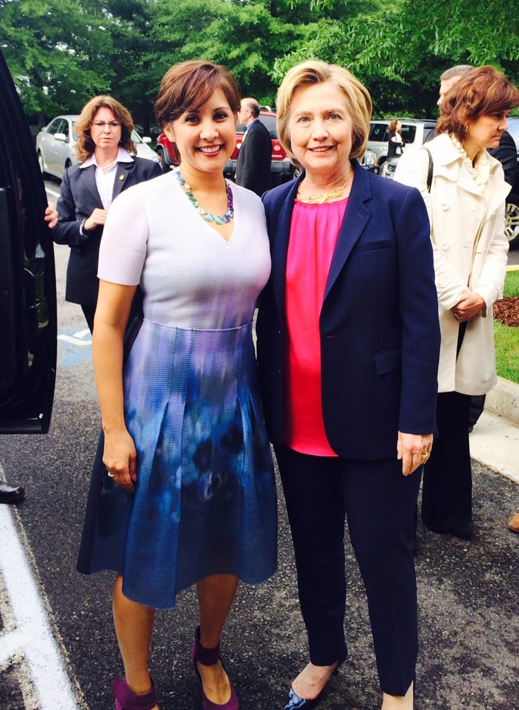 Secretary Clinton Speaks to Parents About Child Care, Family Issues